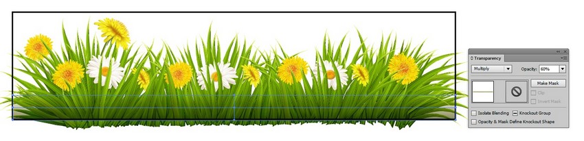 How To Draw A Nature Background In Adobe Illustrator Using Gradient